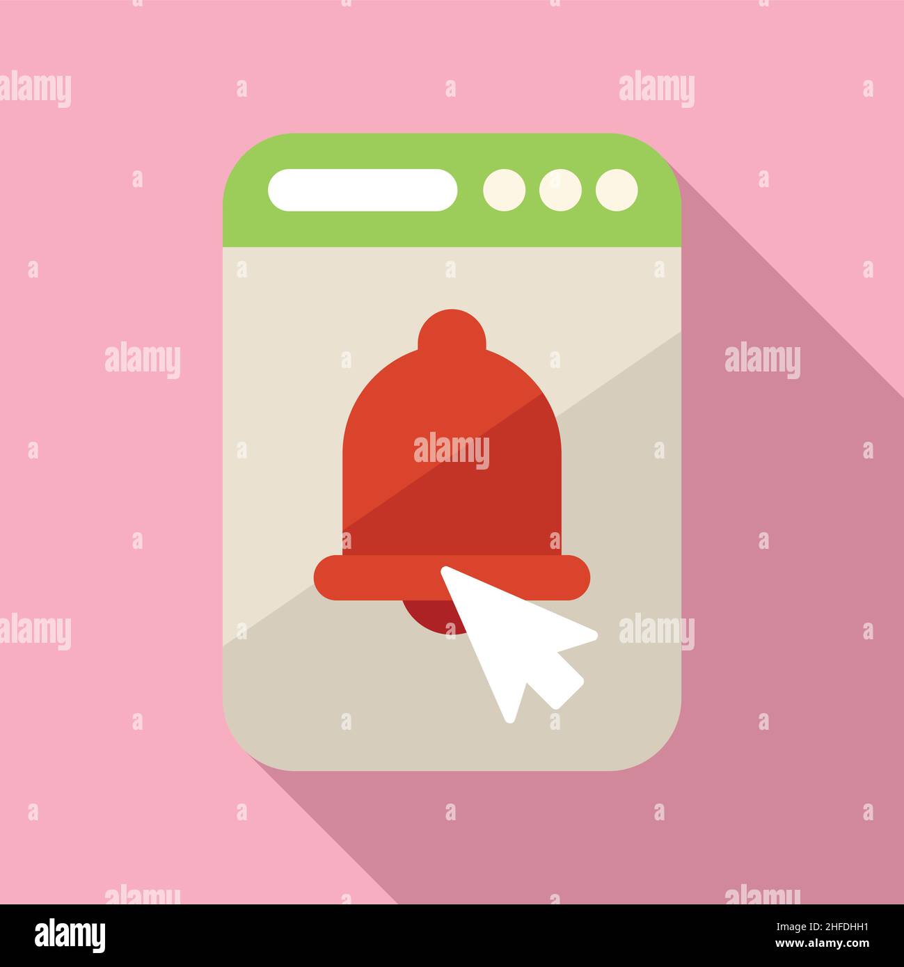 Subscription model icon flat vector. Service subscribe. Business plan ...