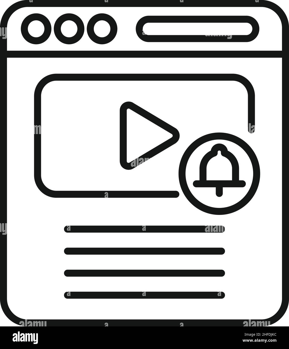 Subscription service icon outline vector. Model subscribe. Plan economy ...