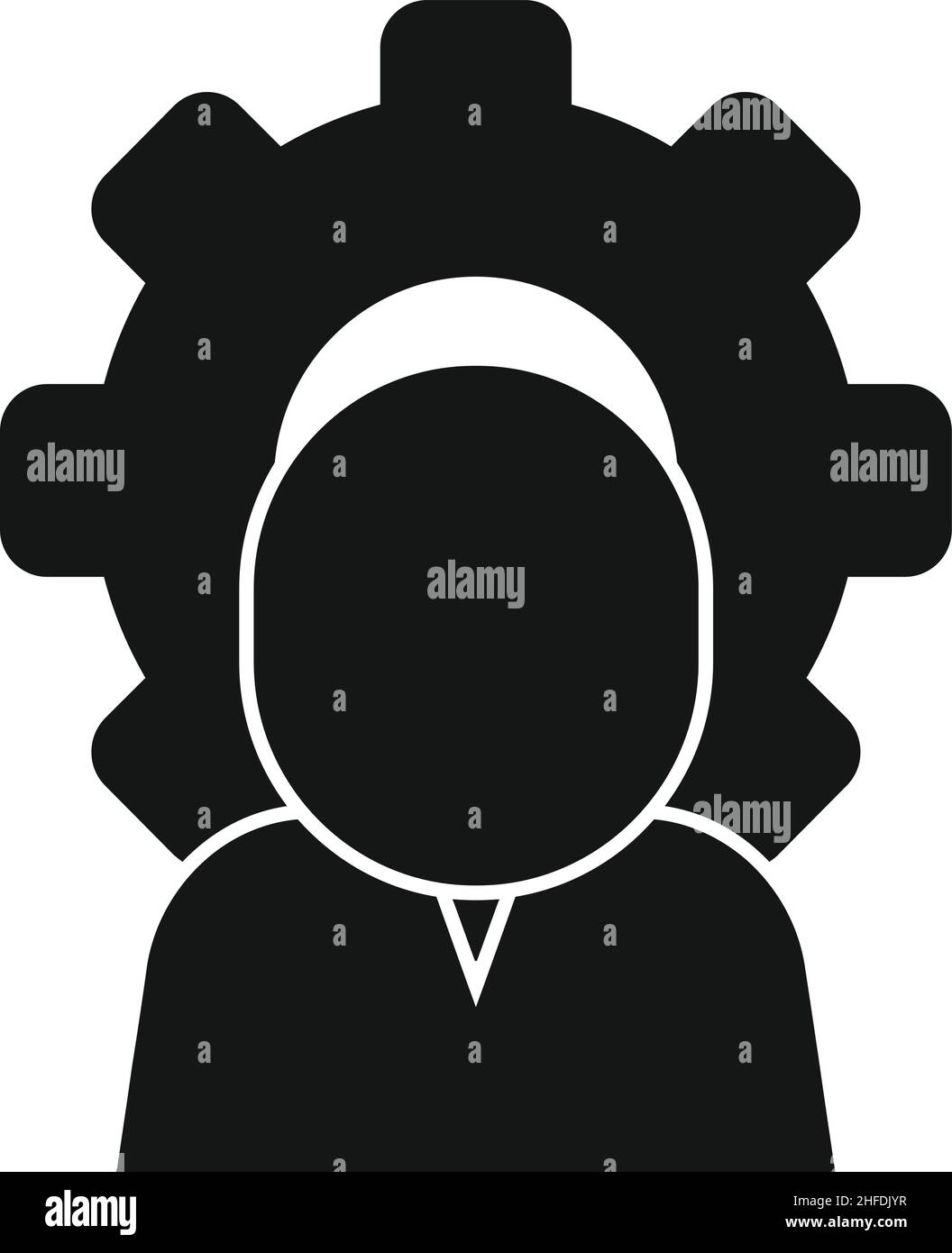 Personal adapt icon simple vector. Creative strategy. Team adaptive ...