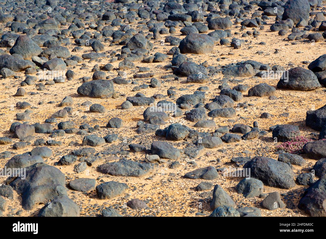 Basalt desert stones hi-res stock photography and images - Alamy