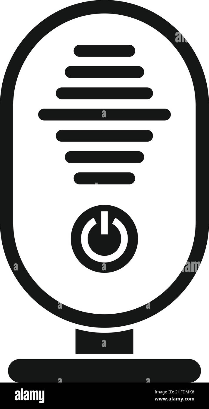 Radio baby monitor icon simple vector. Rattle toy. Neonatal care Stock ...