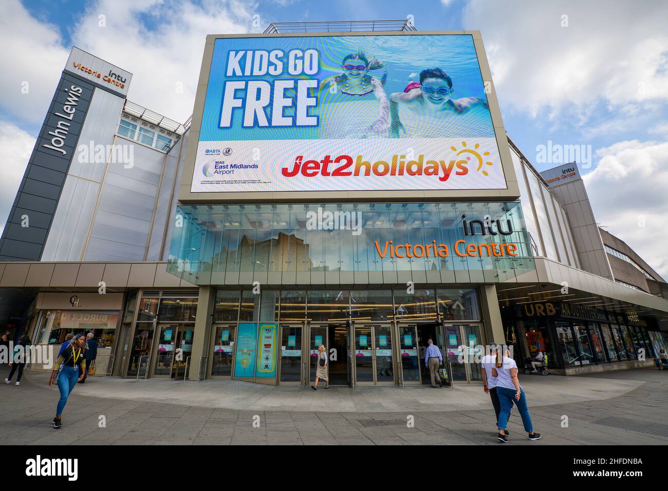 Victoria Centre is a shopping centre at the heart of Nottingham city in ...