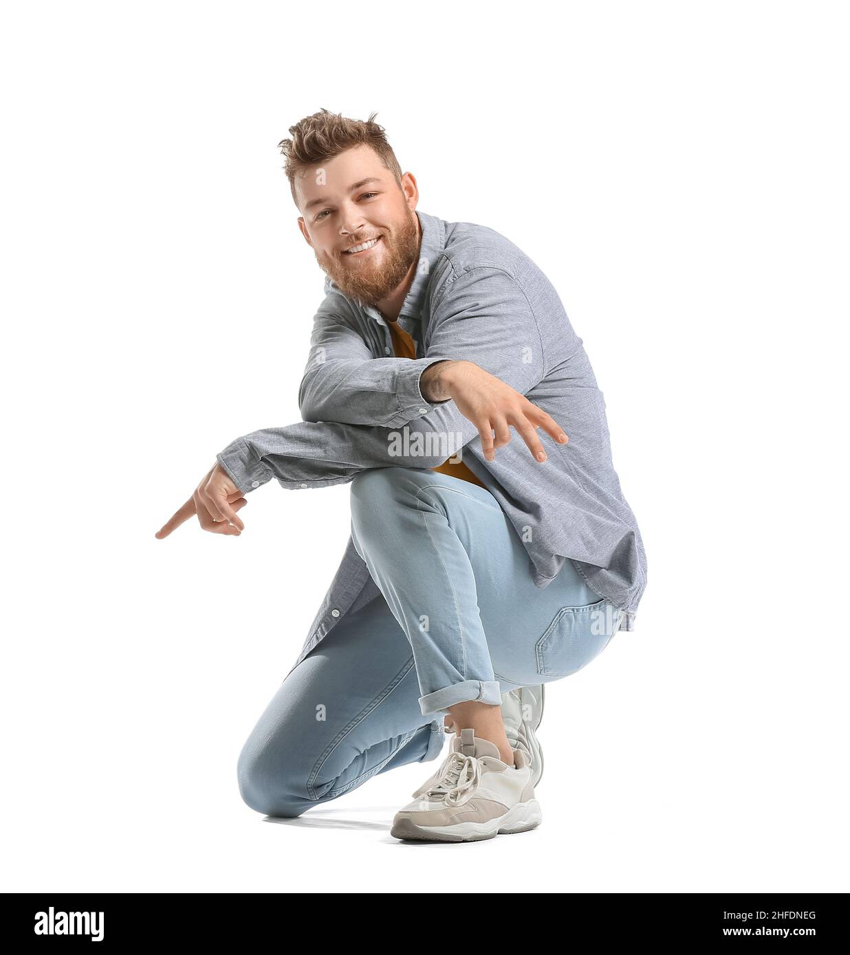 Bearded male dancer hi-res stock photography and images - Alamy
