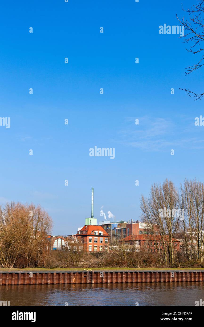 old chemical plant at river Main in Frankfurt Stock Photo - Alamy