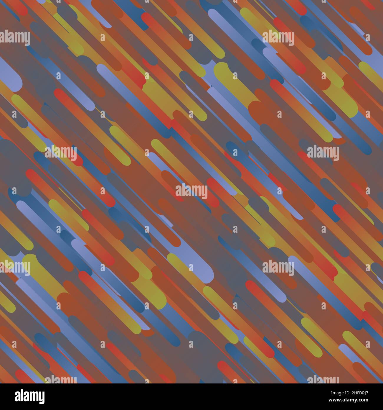 Seamless funky pill shaped gradient lines surface pattern design for ...