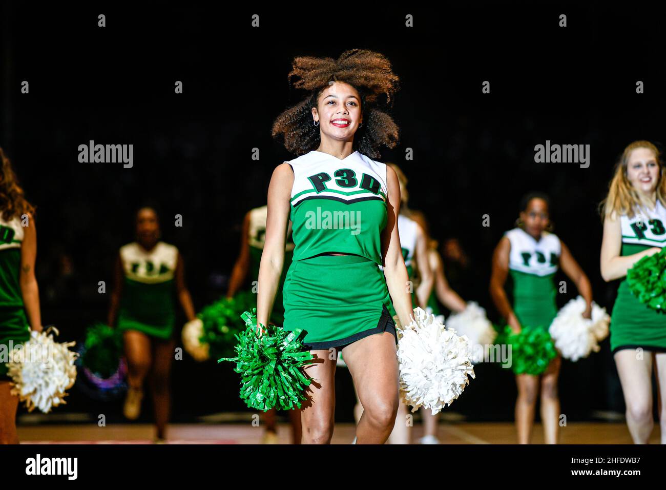 Pom-Pom girl (cheerleader) squad member of Paris Basketball's ...