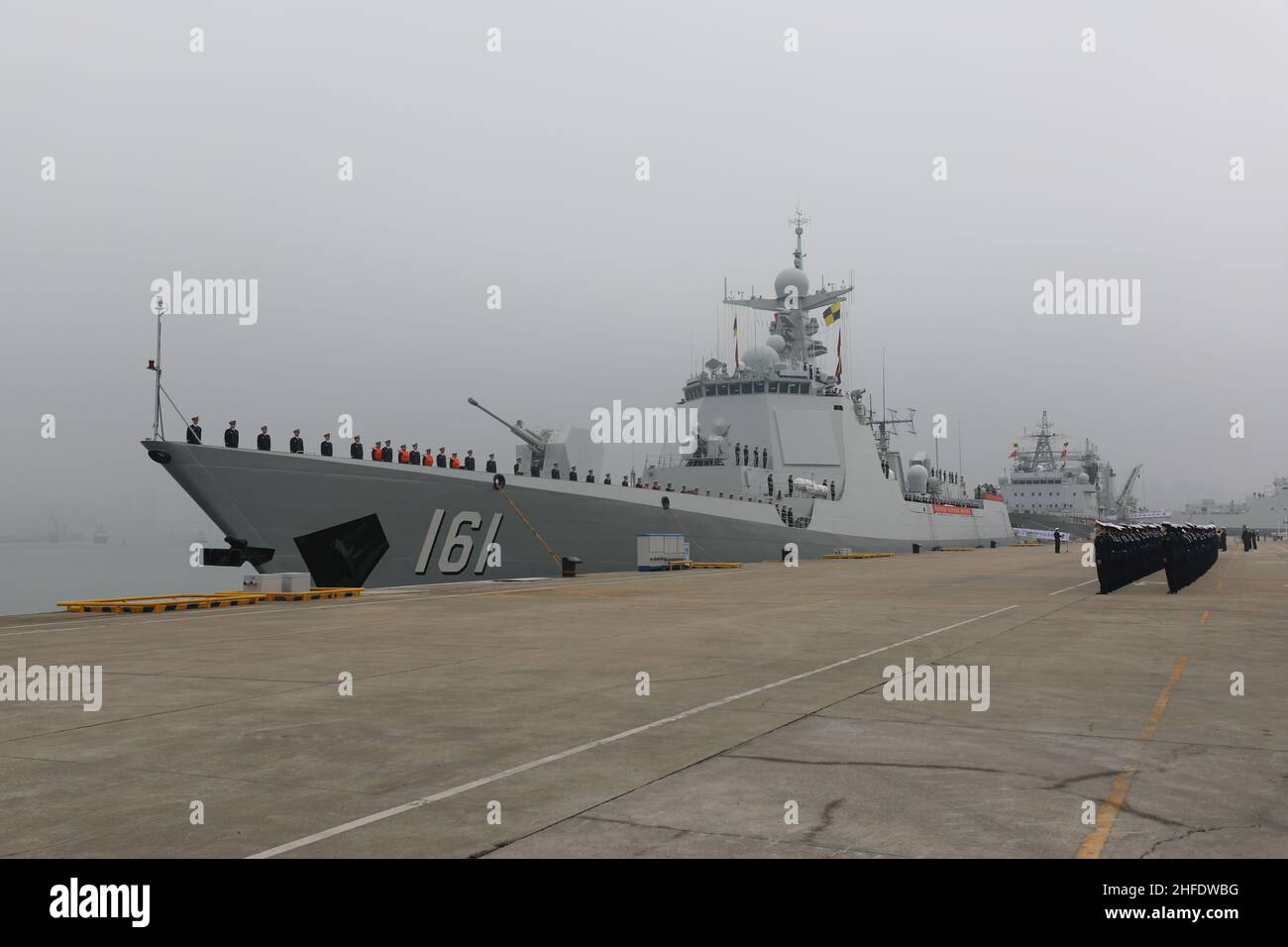 Guangzhou, China's Guangdong Province. 15th Jan, 2022. Guided-missile ...