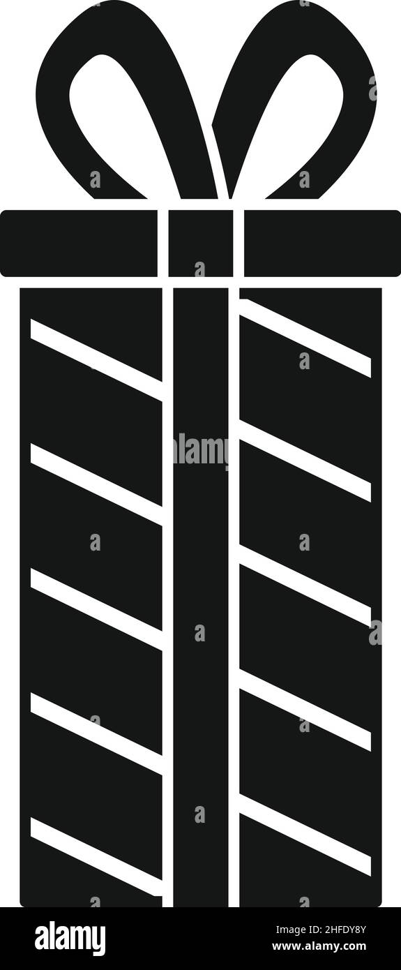 Paper box icon simple vector. Carton parcel. Delivery cardboard Stock ...