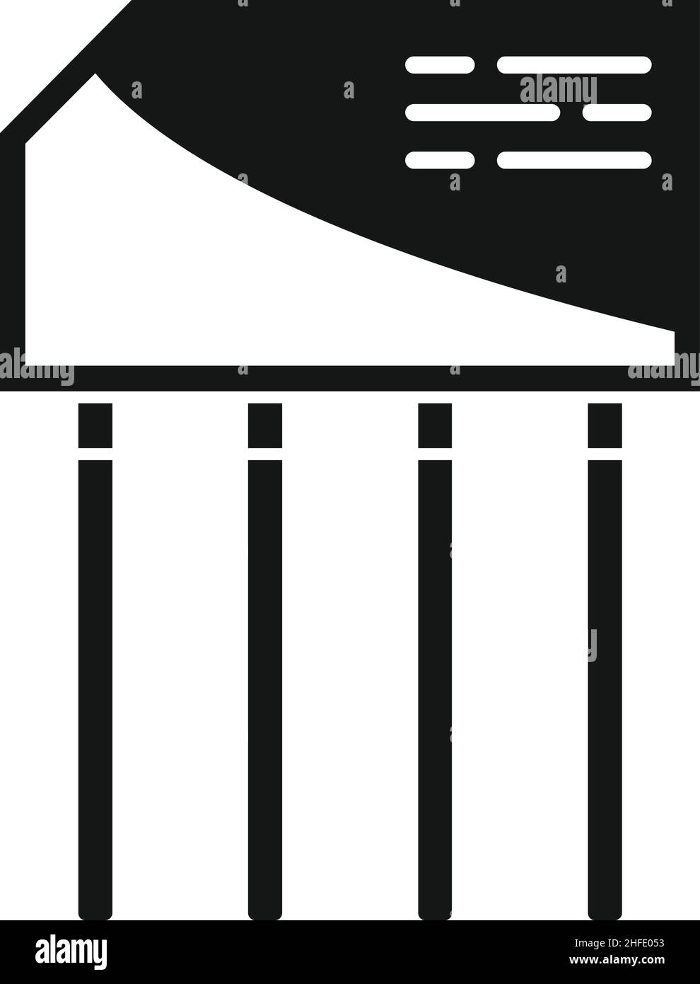 Voltage circuit icon simple vector. Electric regulator. Power diode ...