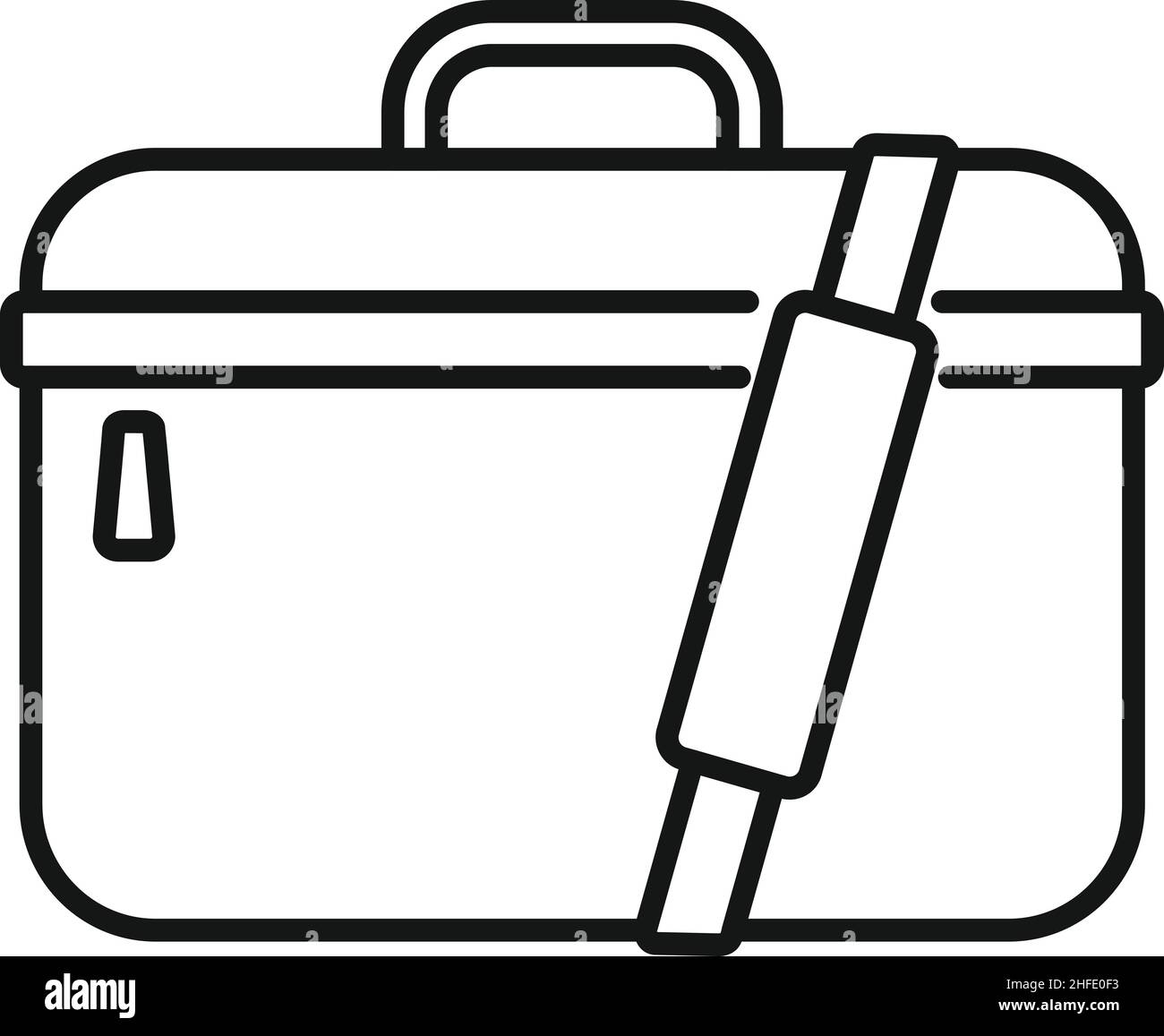 Trendy bag outline Black and White Stock Photos & Images - Alamy