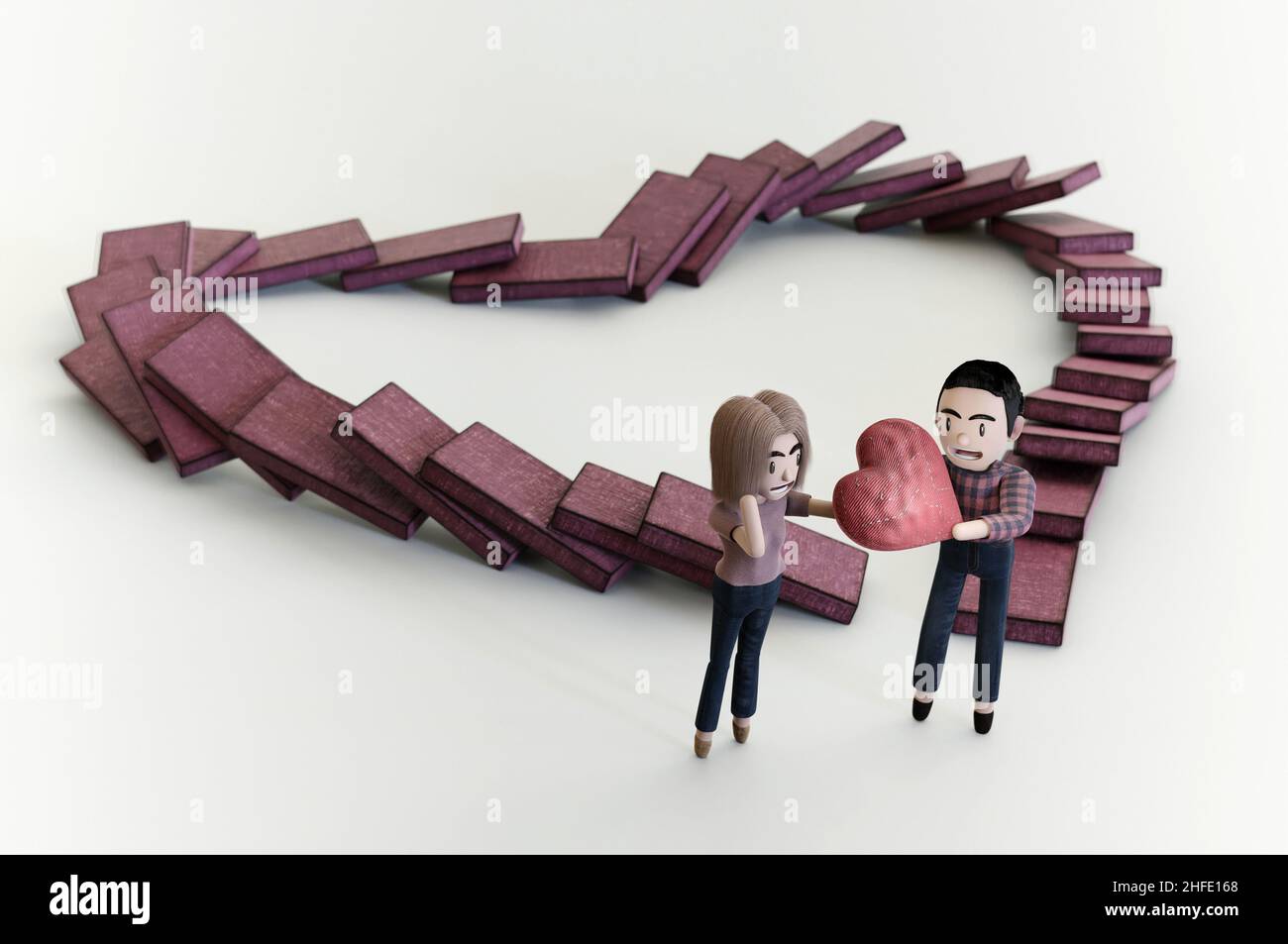 Human heart illustrations hi-res stock photography and images - Alamy