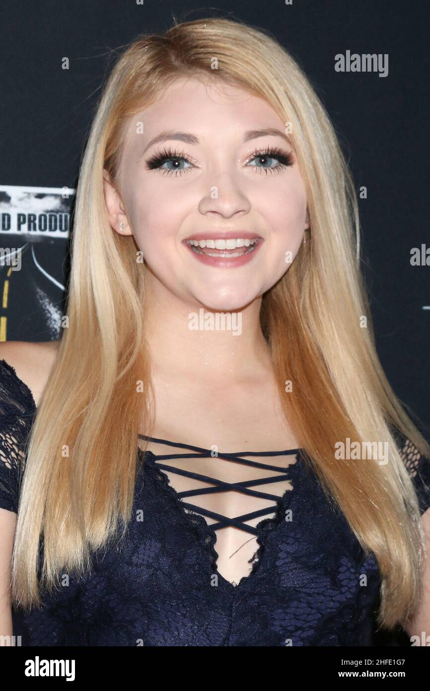 LOS ANGELES - JAN 7: Samantha Bailey at the Nightshade Premiere at ...