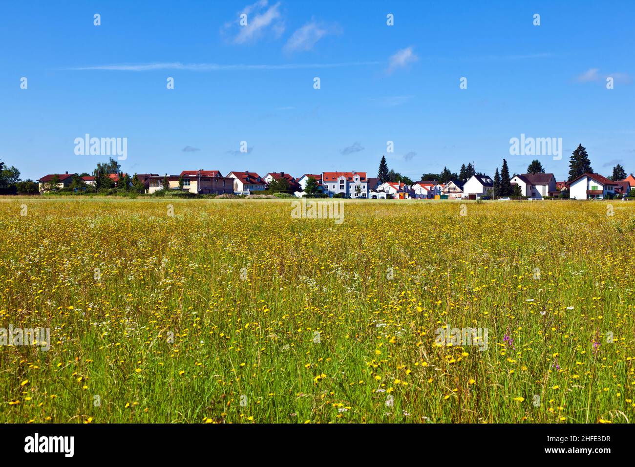housing area in rural landscape near Munich Stock Photo - Alamy