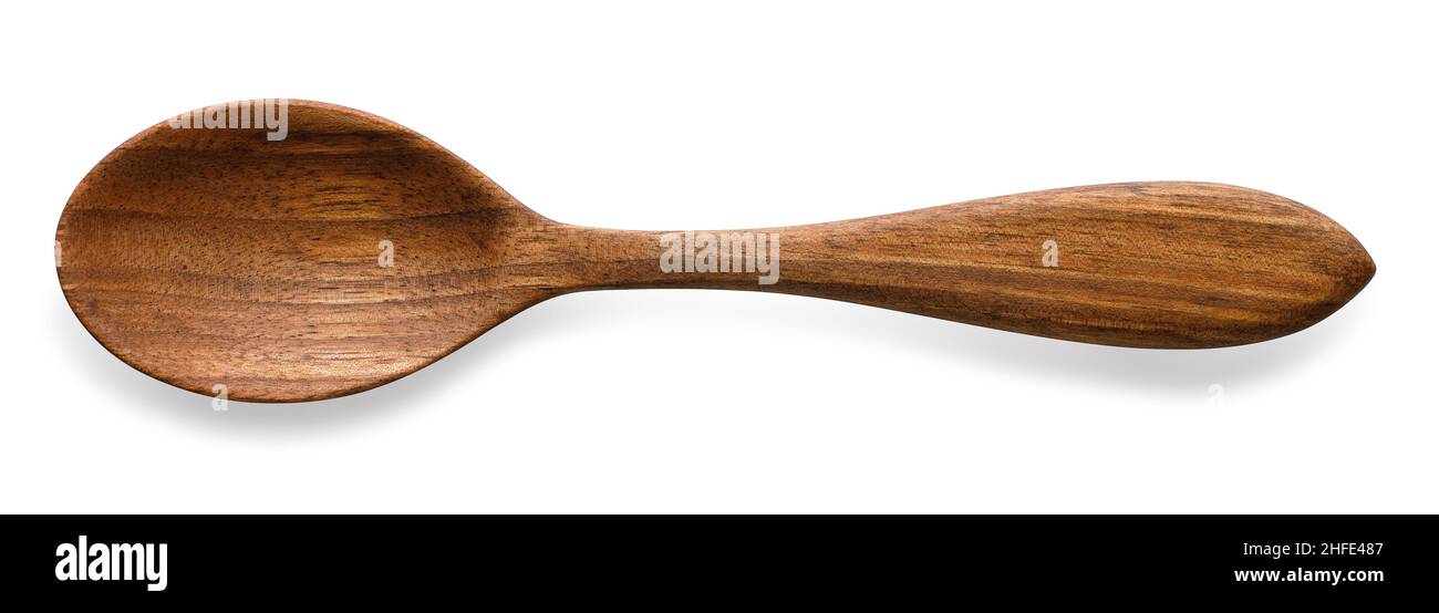 Spoon top view isolated hi-res stock photography and images - Alamy