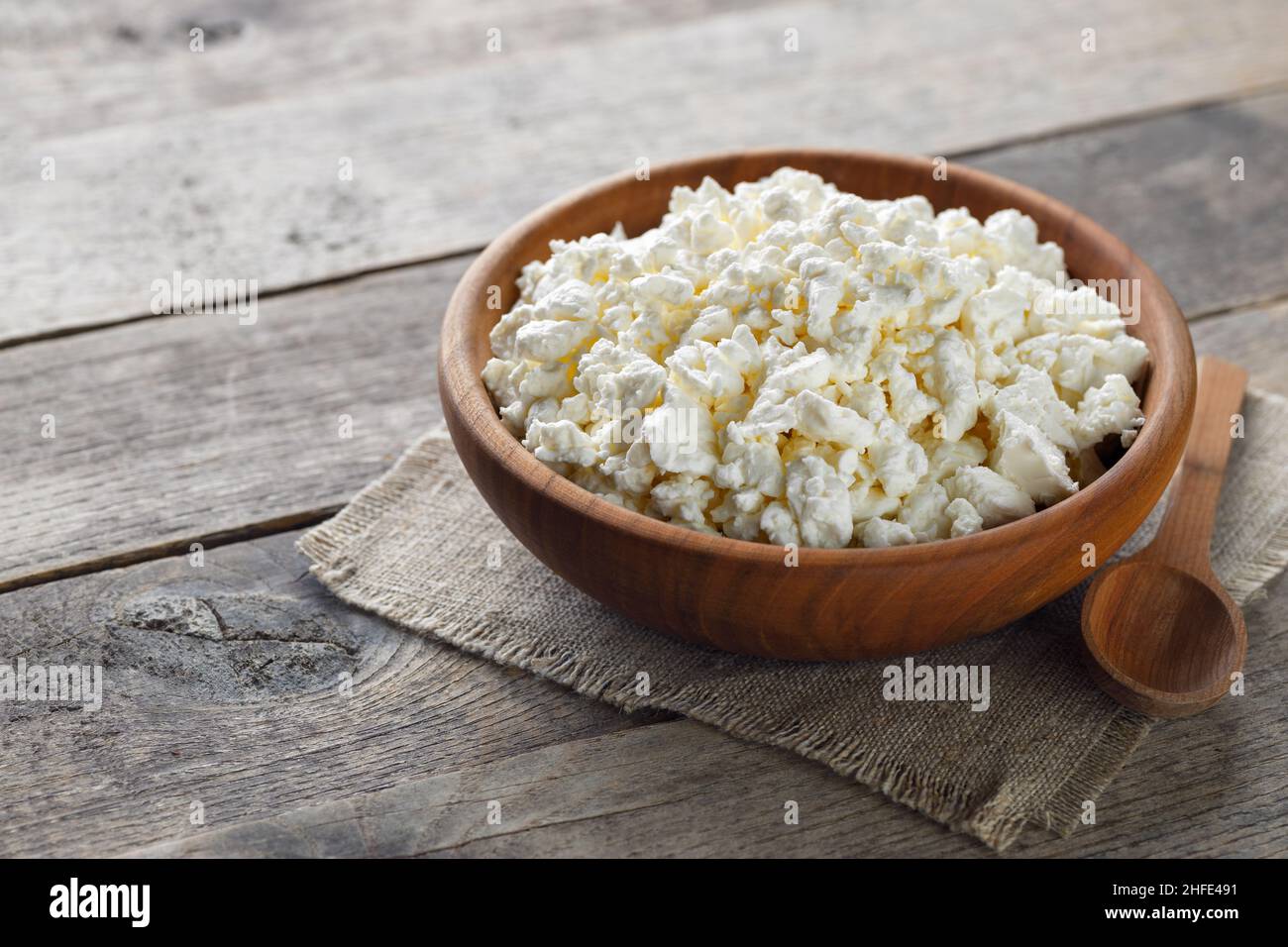 Cottage cheese in plate hi-res stock photography and images - Alamy
