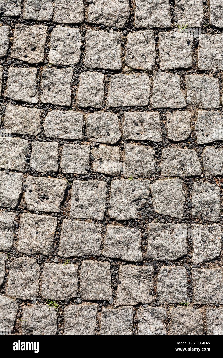 old cobble stone pattern at the street Stock Photo - Alamy