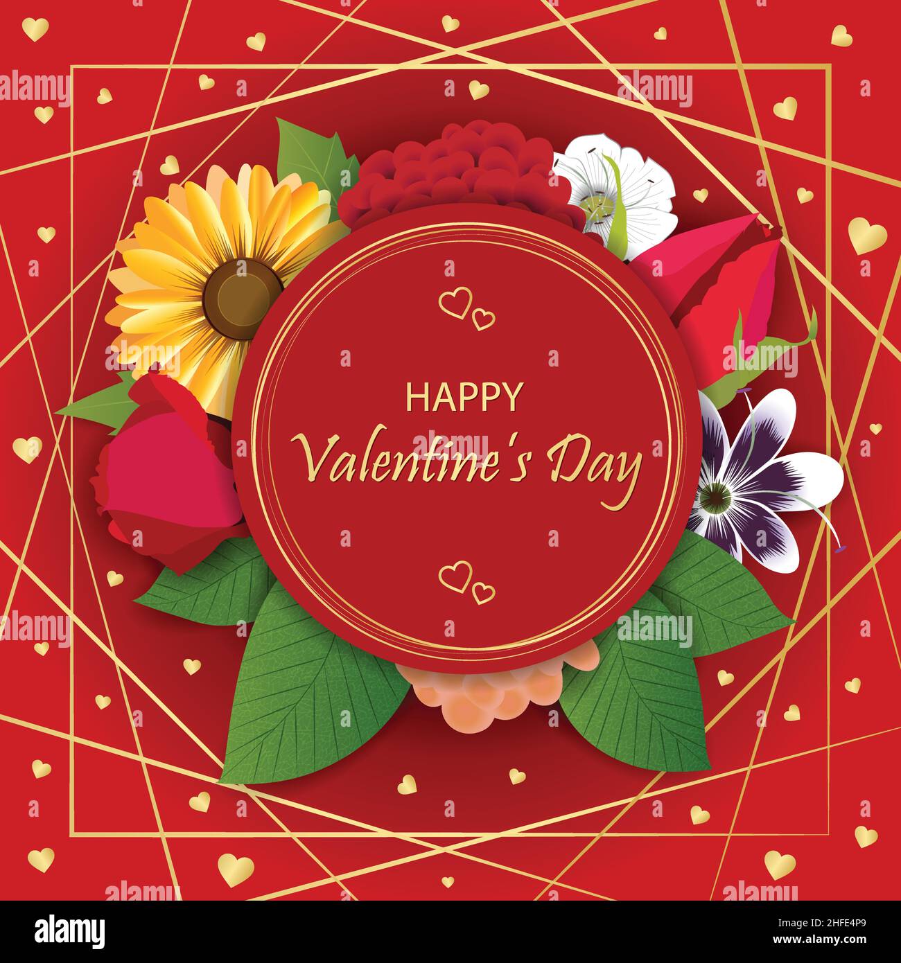 Beautiful pattern lovely bouquets hi-res stock photography and images ...