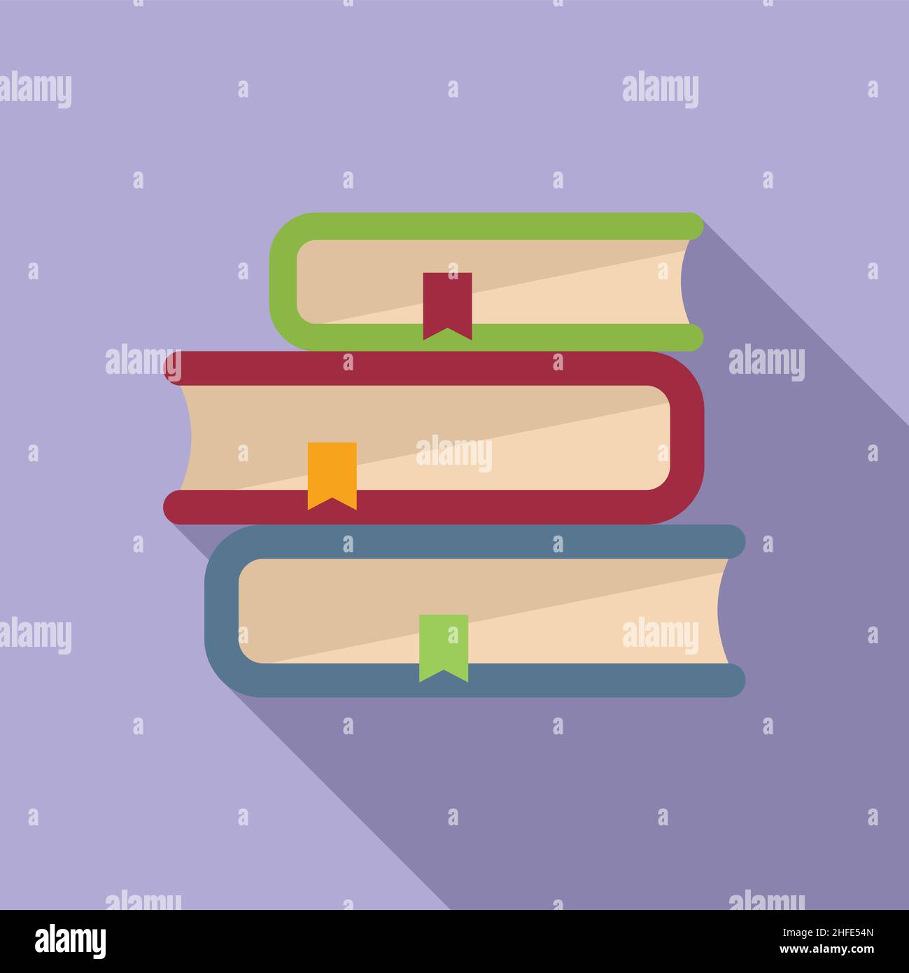 Exam book stack icon flat vector. Final study. Academic paper Stock ... Exam book stack icon flat vector. Final study. Academic paper Stock ...