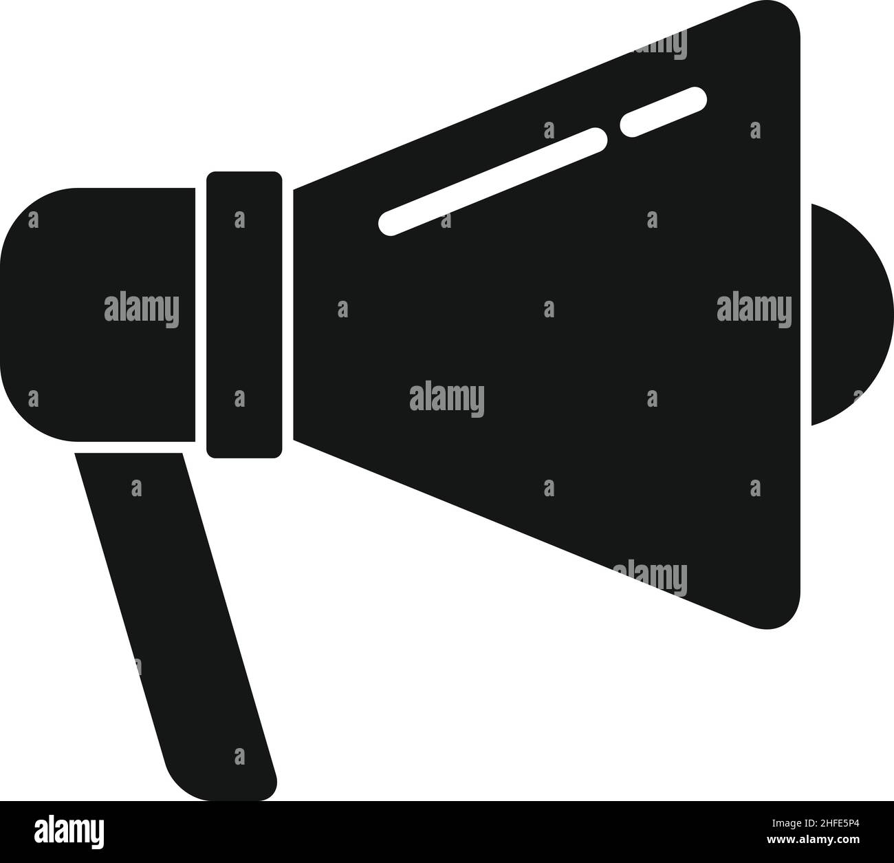 Lifeguard megaphone icon simple hi-res stock photography and images - Alamy