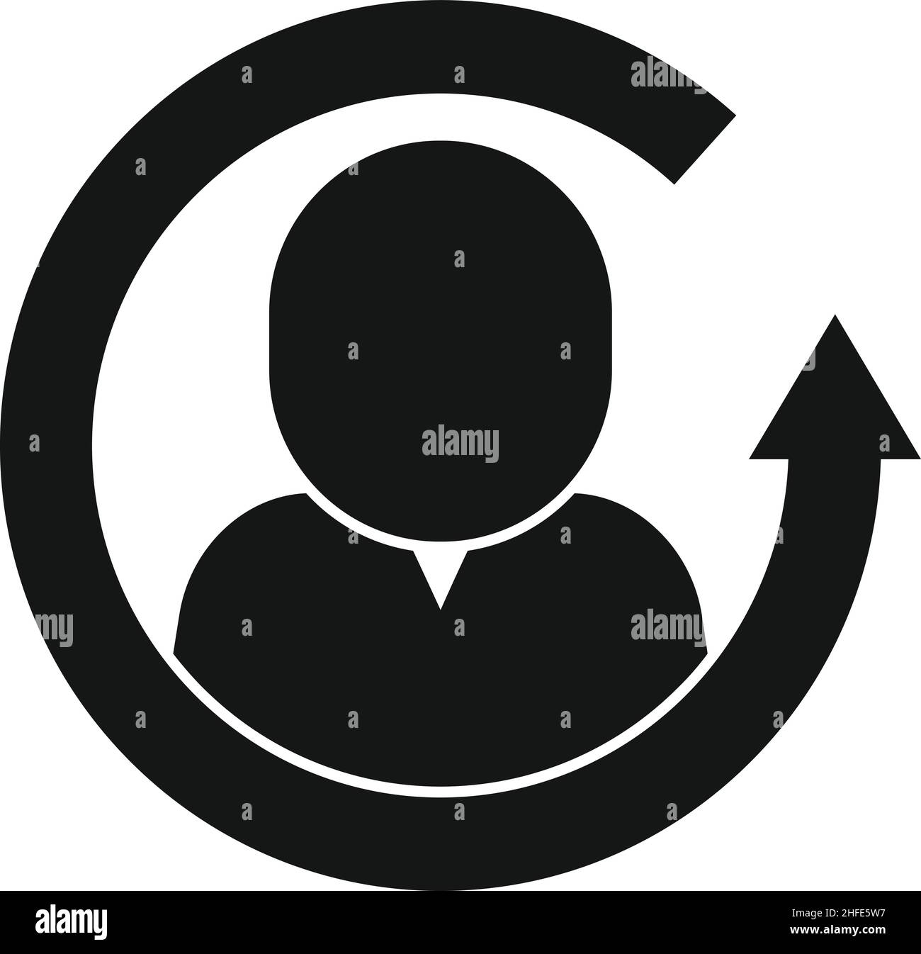 Creative adapt icon simple vector. Business skill. Soft work Stock ...