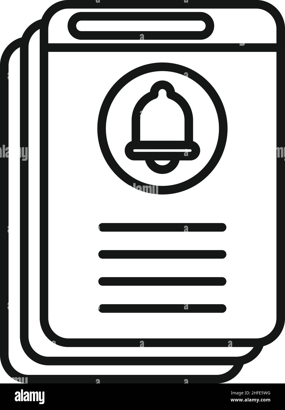 Subscription membership icon outline vector. Business model. Plan fee ...