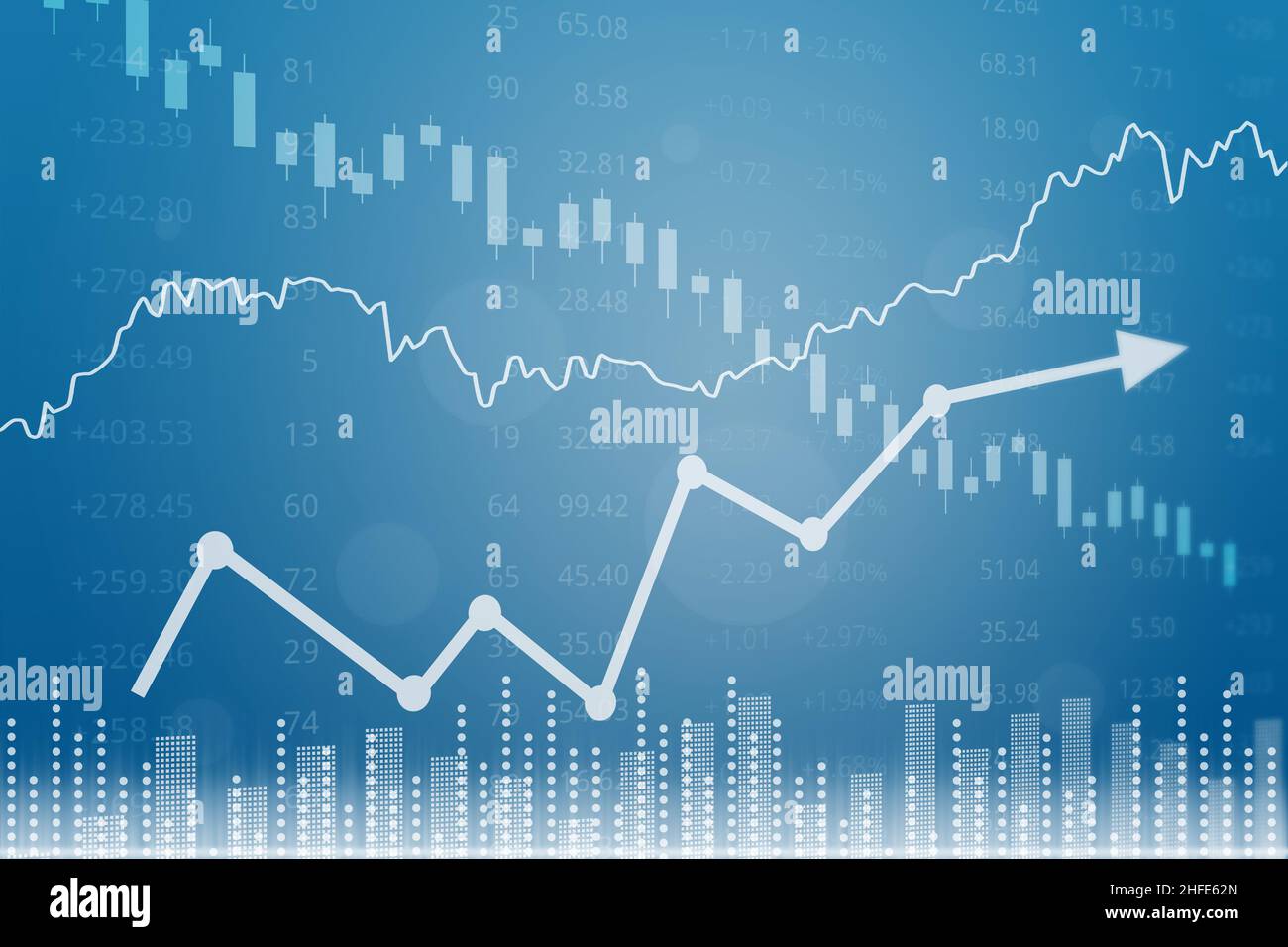 Finance Graph Wallpaper