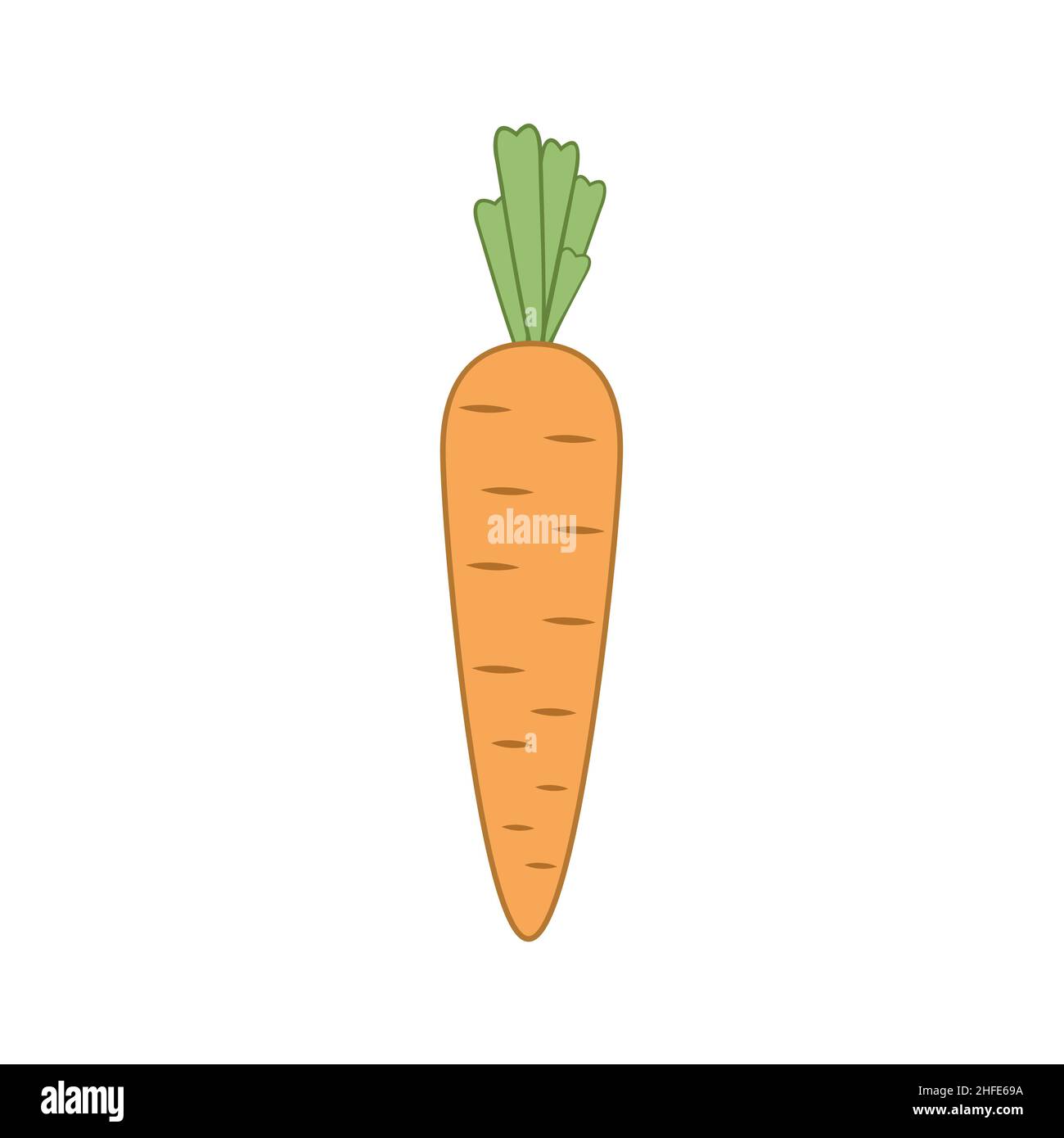 Carrot line icon. Salad ingredient. Vegan food. Organic food. Greens ...