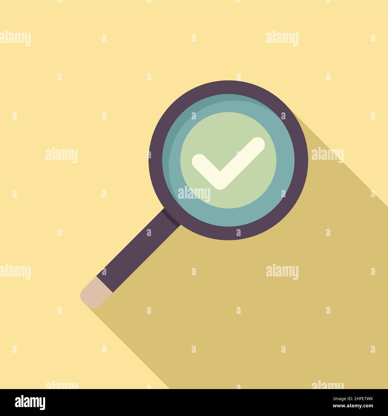 Magnifier comparison icon flat vector. Scale balance. Money finance ...