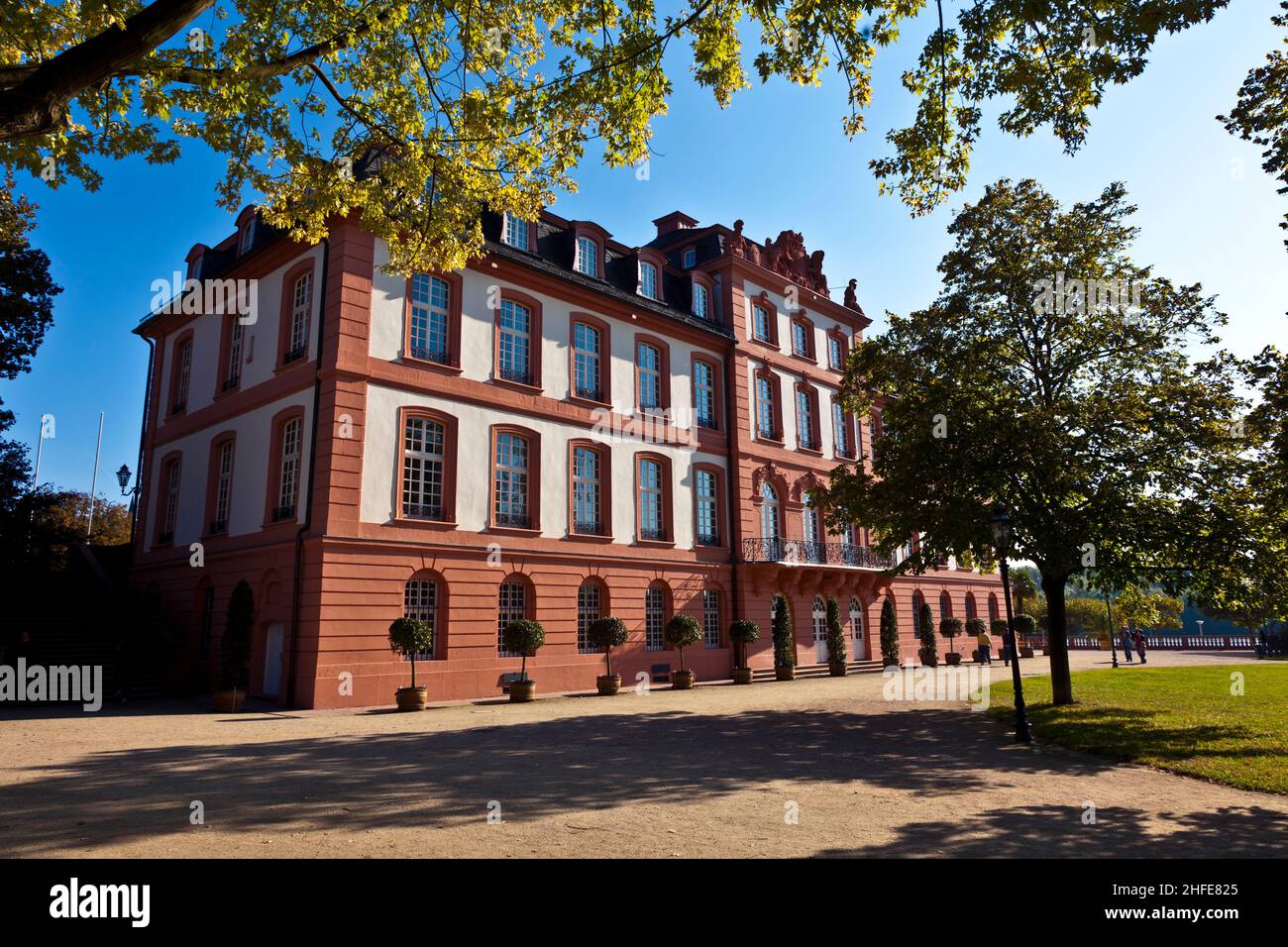 famous Biebrich Palace in Wiesbaden Stock Photo - Alamy