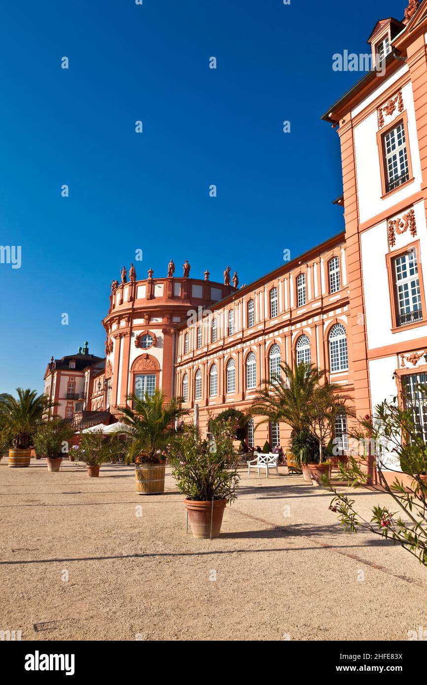 famous Biebrich Palace in Wiesbaden Stock Photo - Alamy