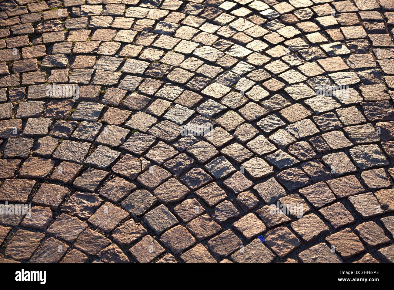 old cobble stone way Stock Photo - Alamy