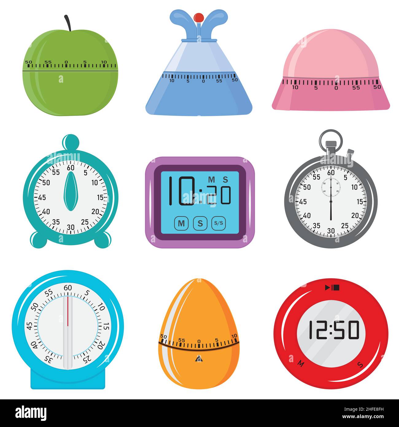 Countdown technique Stock Vector Images - Alamy