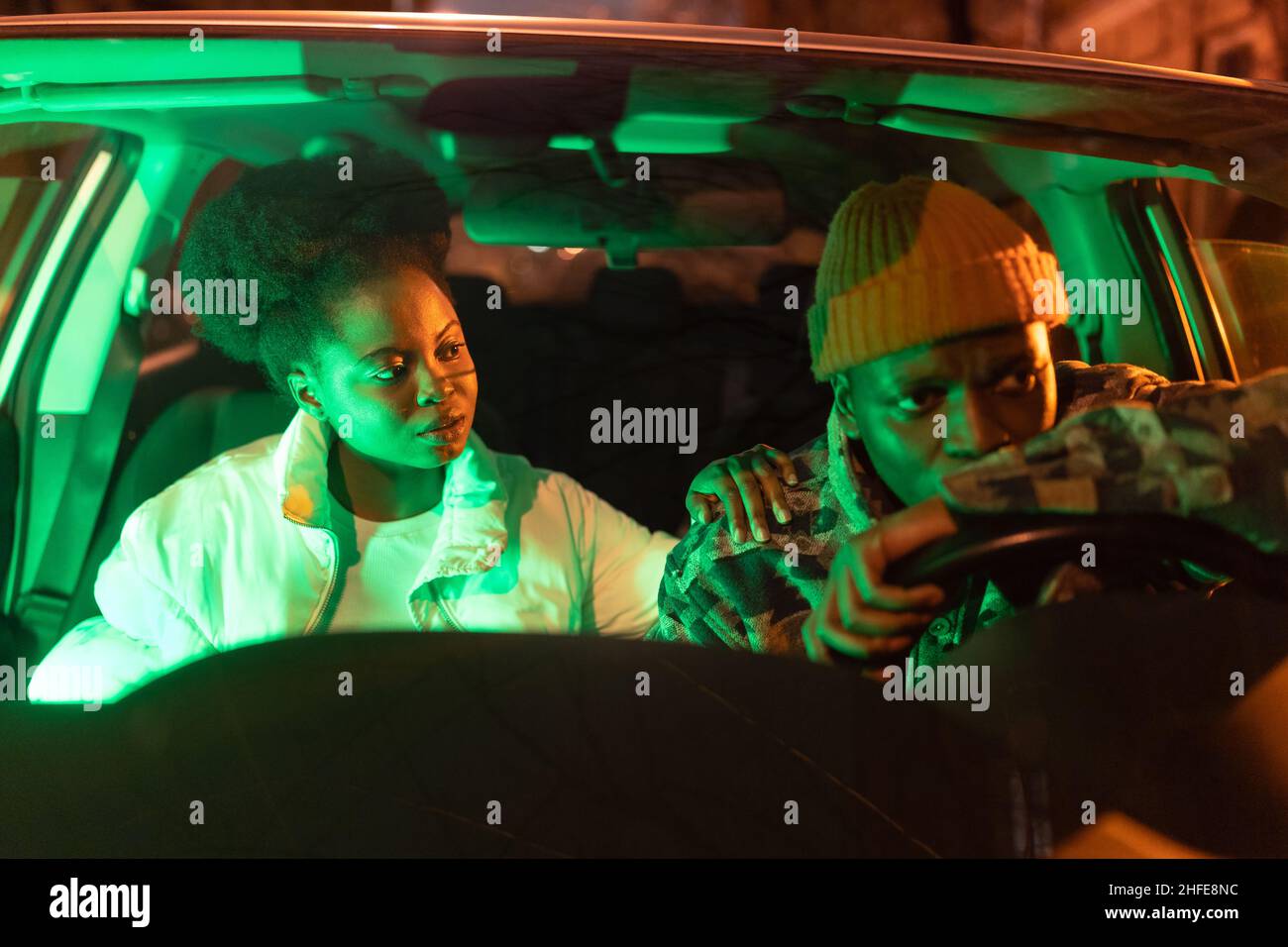 Woman try to comfort friend or husband help with mental problem ...