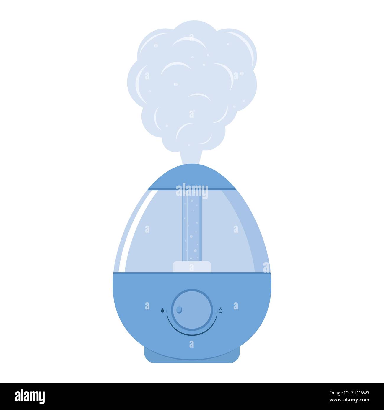 humidifier device, color isolated vector illustration Stock Vector ...