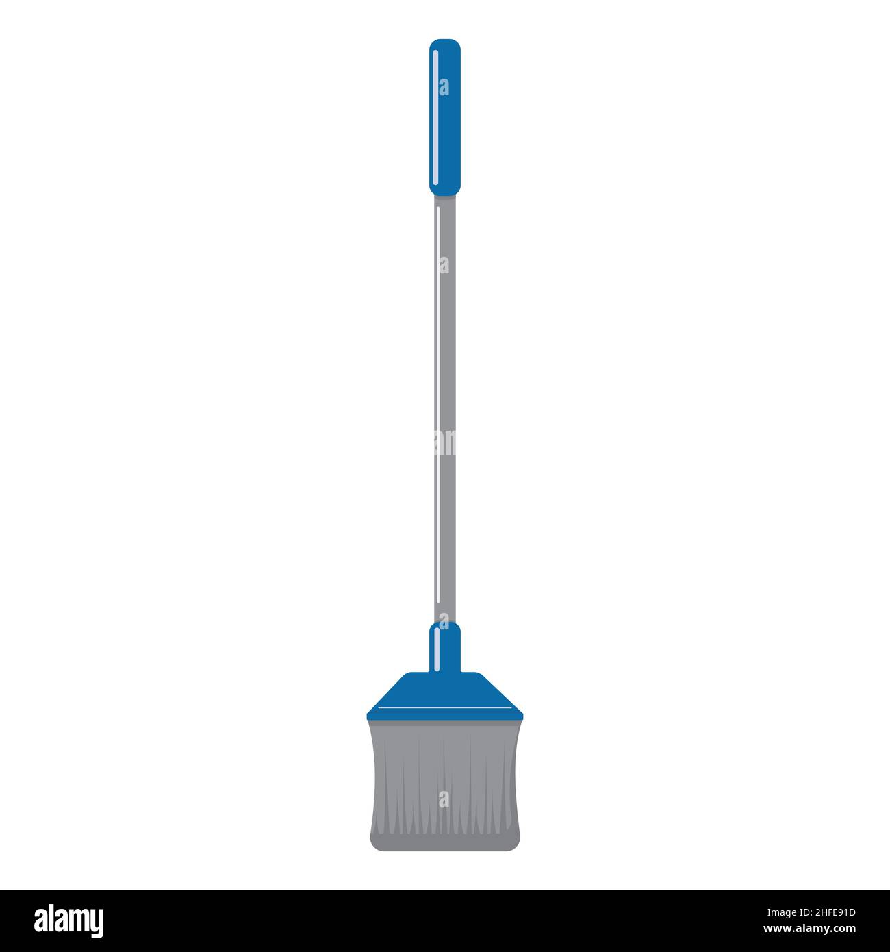 Mop for washing floors and cleaning rooms, color isolated vector ...