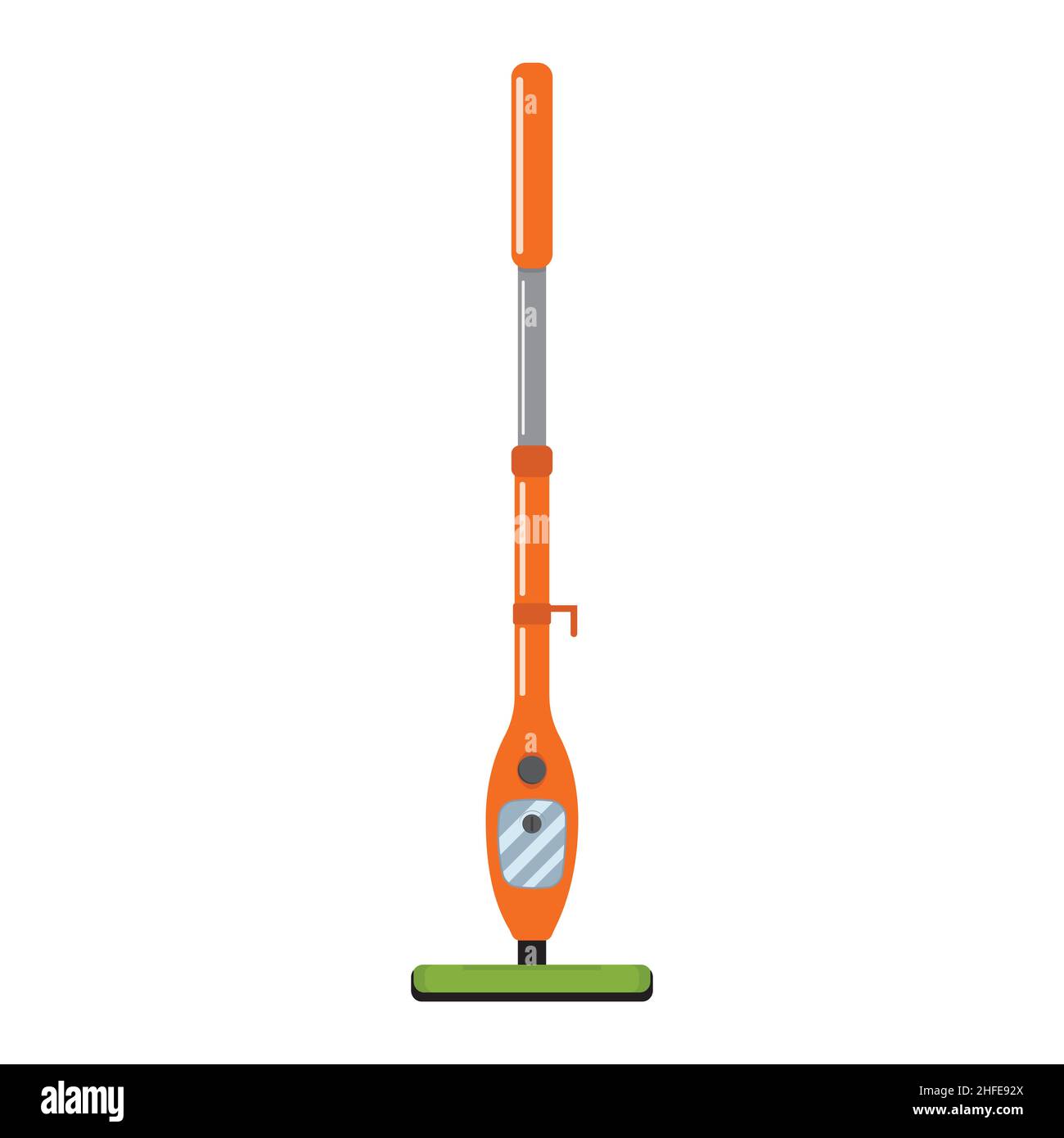Steam mop for washing floors and cleaning rooms, color isolated vector ...