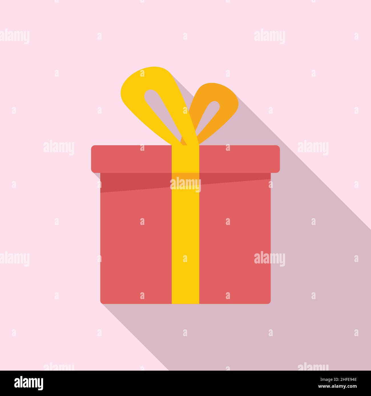 Product Box Icon Flat Vector Paper Parcel Carton Package Stock Vector