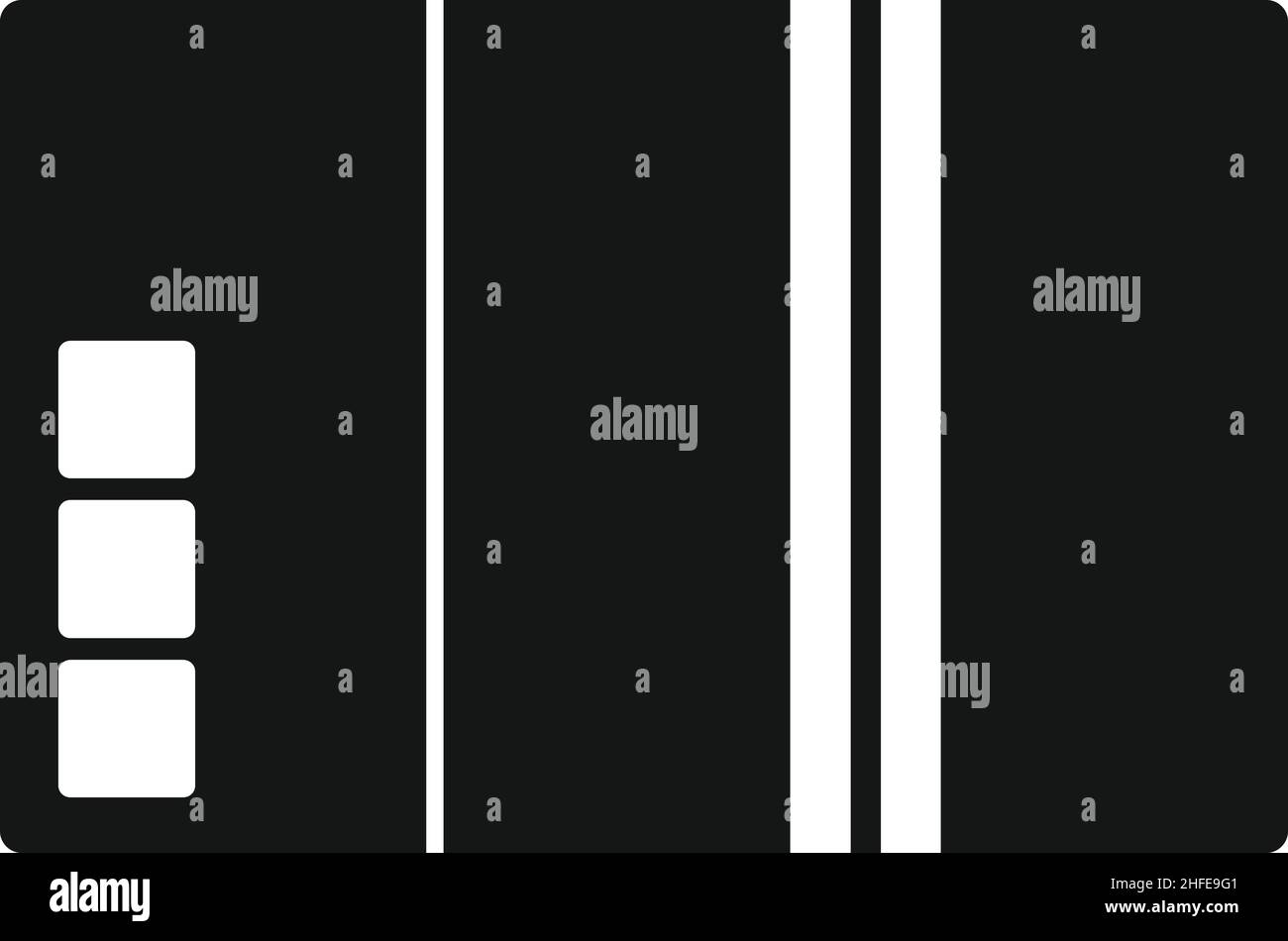 Delivery box icon simple vector. Cardboard package. Empty carton Stock ...