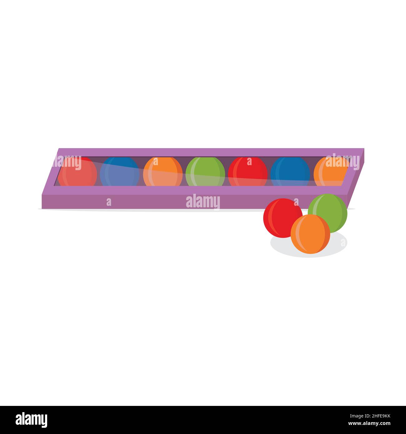 gum isolated on a white background, vector illustration Stock Vector ...