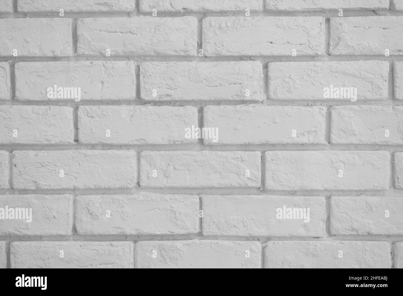 Brick wall white clean texture pattern for background Stock Photo - Alamy