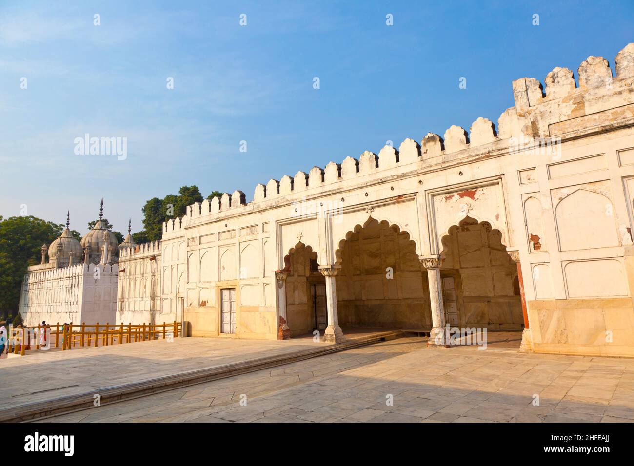 Hammam and Mosque in RED FORT complex in Delhi, India Stock Photo - Alamy