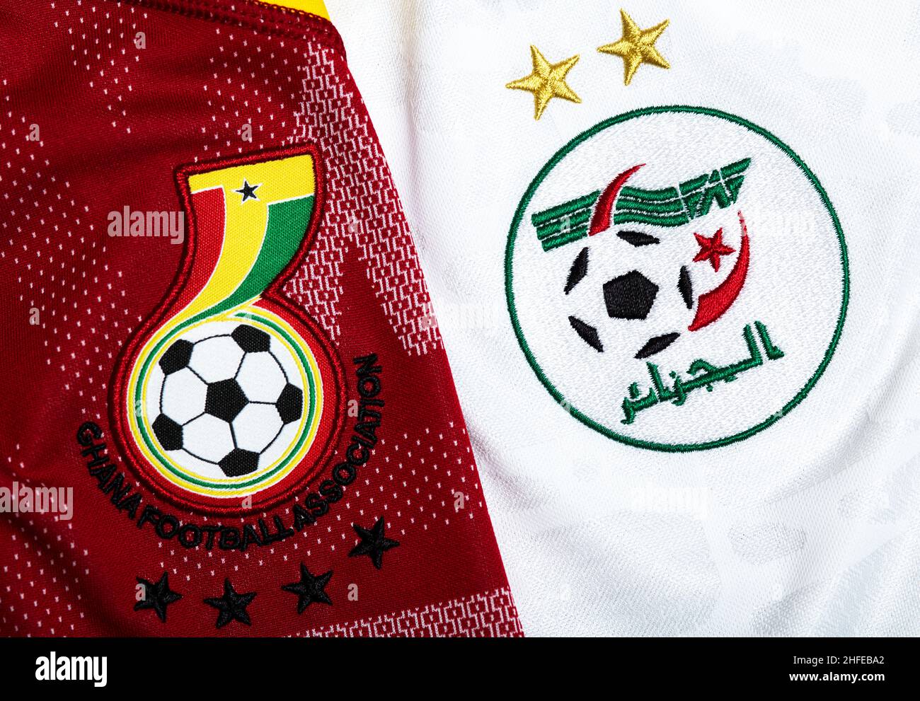 Ghana national football kit hi-res stock photography and images - Alamy