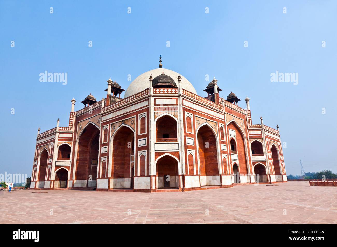India, Delhi, Humayun's Tomb, built by Hamida Banu Begun in 1565-72 A.D ...