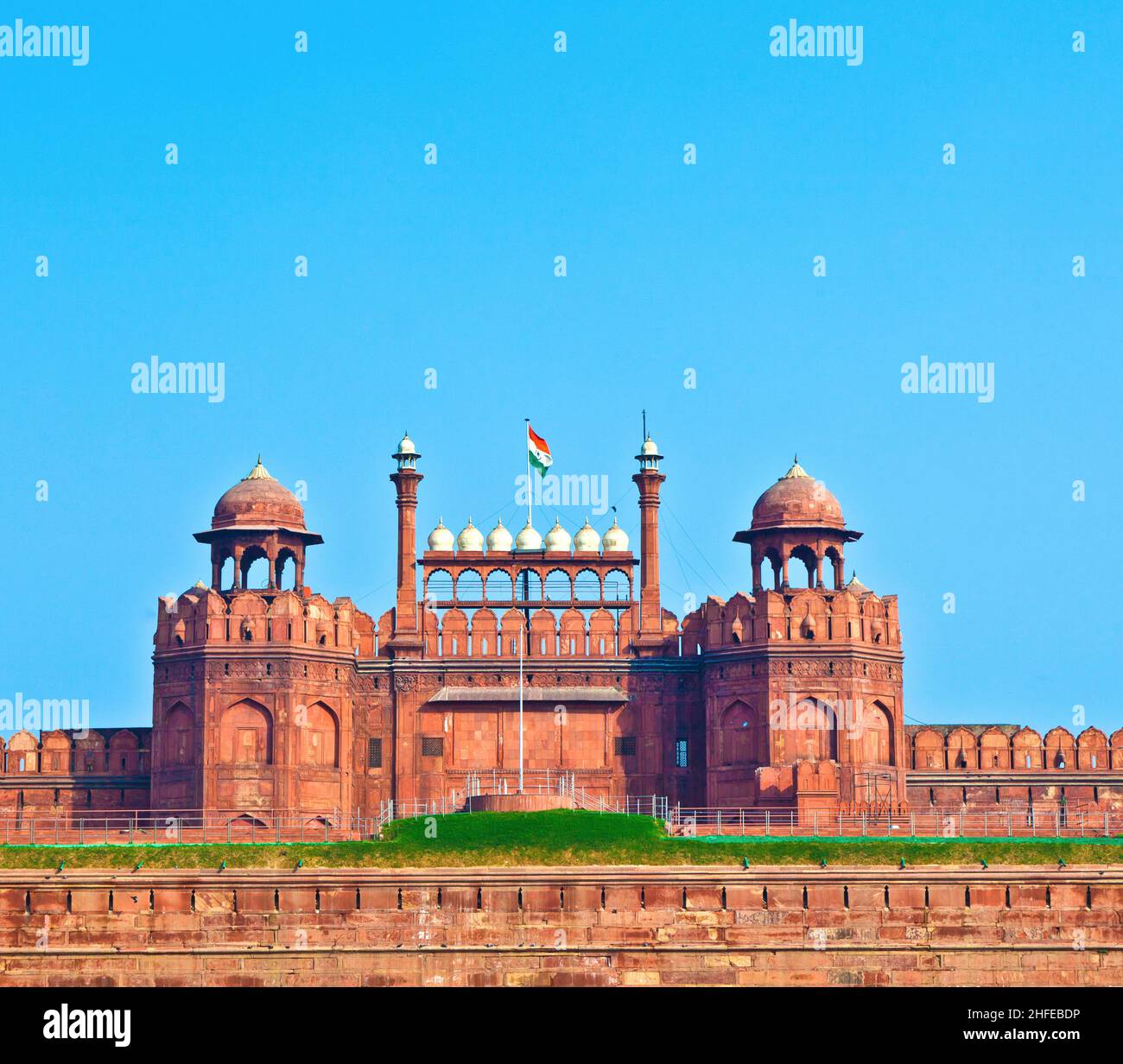 Red Fort in Delhi, India Stock Photo - Alamy