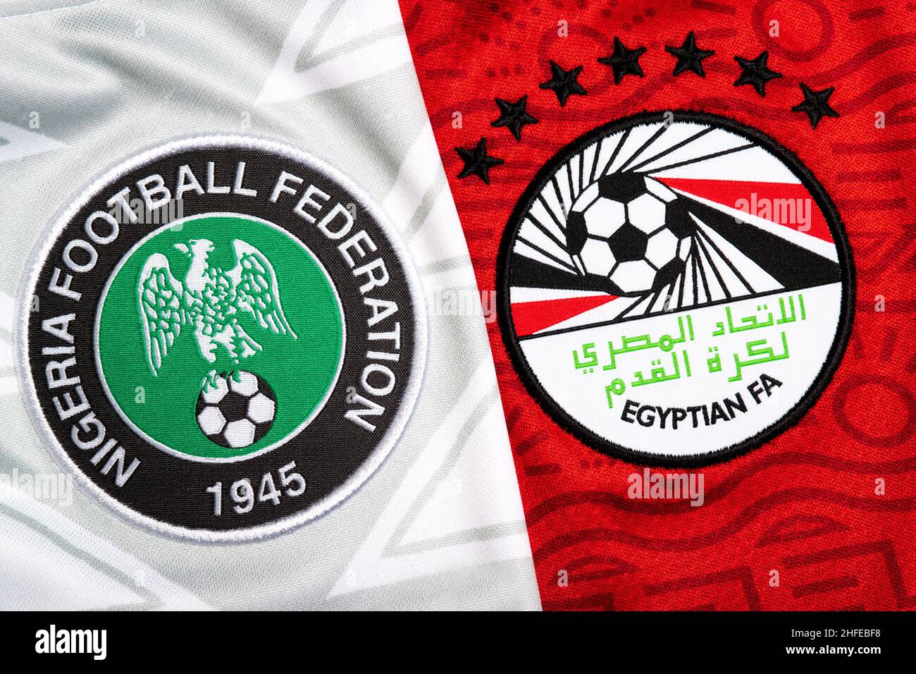 Nigeria football federation logo hi-res stock photography and images ...