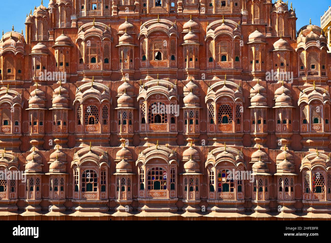 Hawa Mahal, the Palace of Winds, Jaipur, Rajasthan, India Stock Photo ...