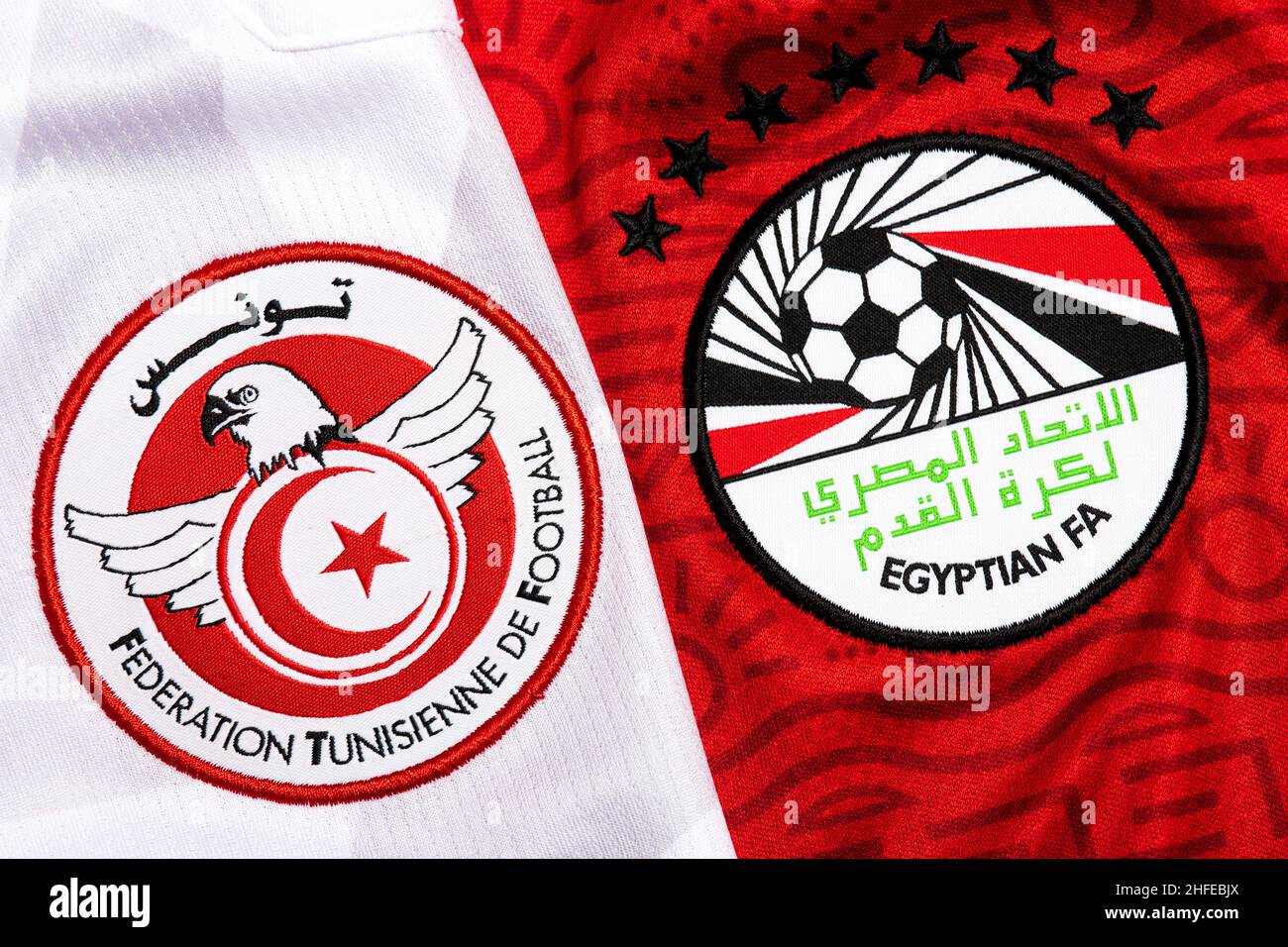 Egypt national football team logo hi-res stock photography and images ...