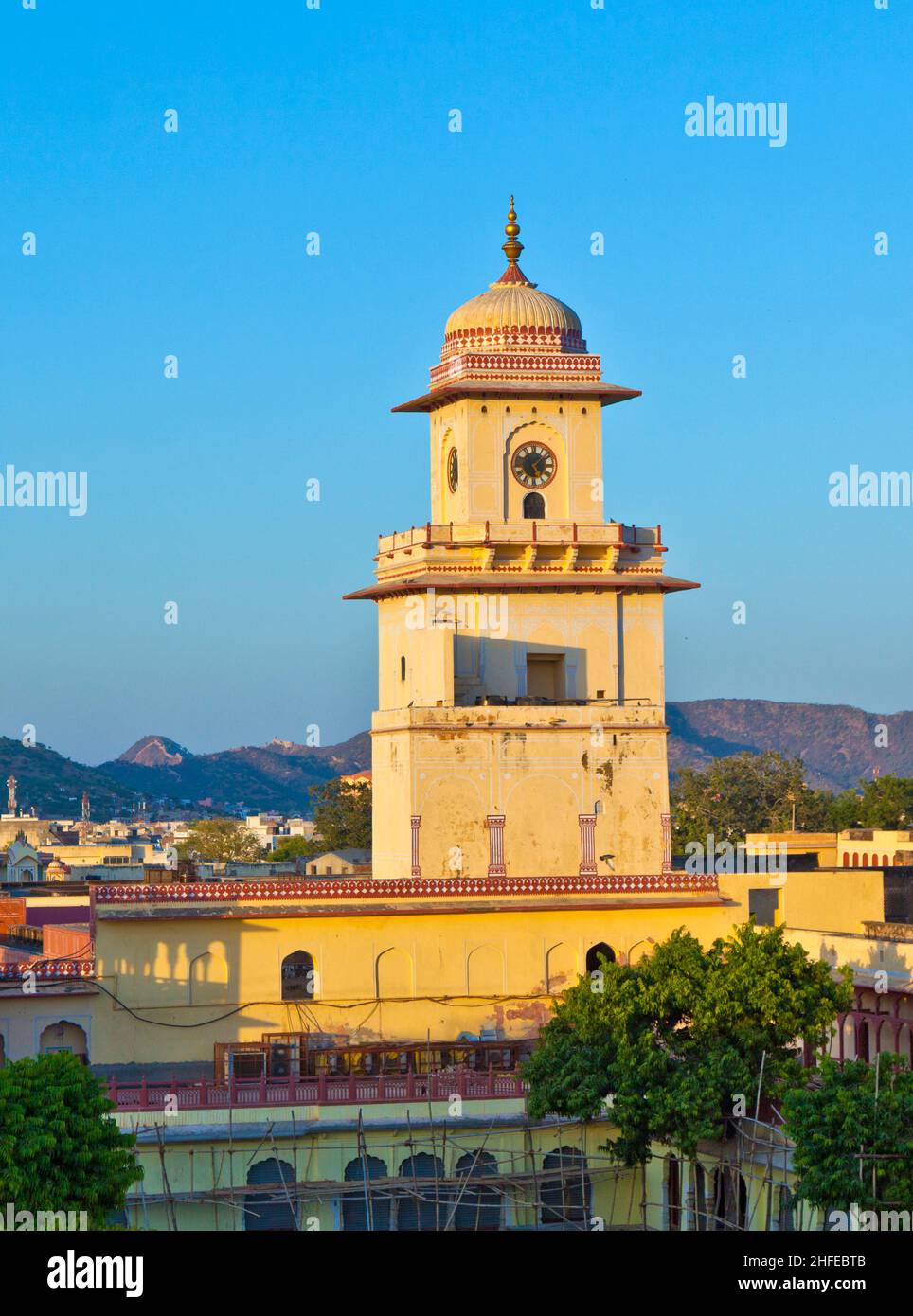 Jaipur Architecture Overview India High Resolution Stock Photography ...