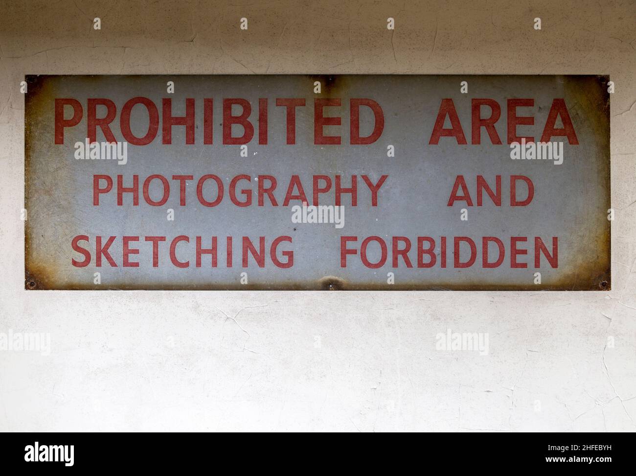 Photos prohibited hi-res stock photography and images - Alamy