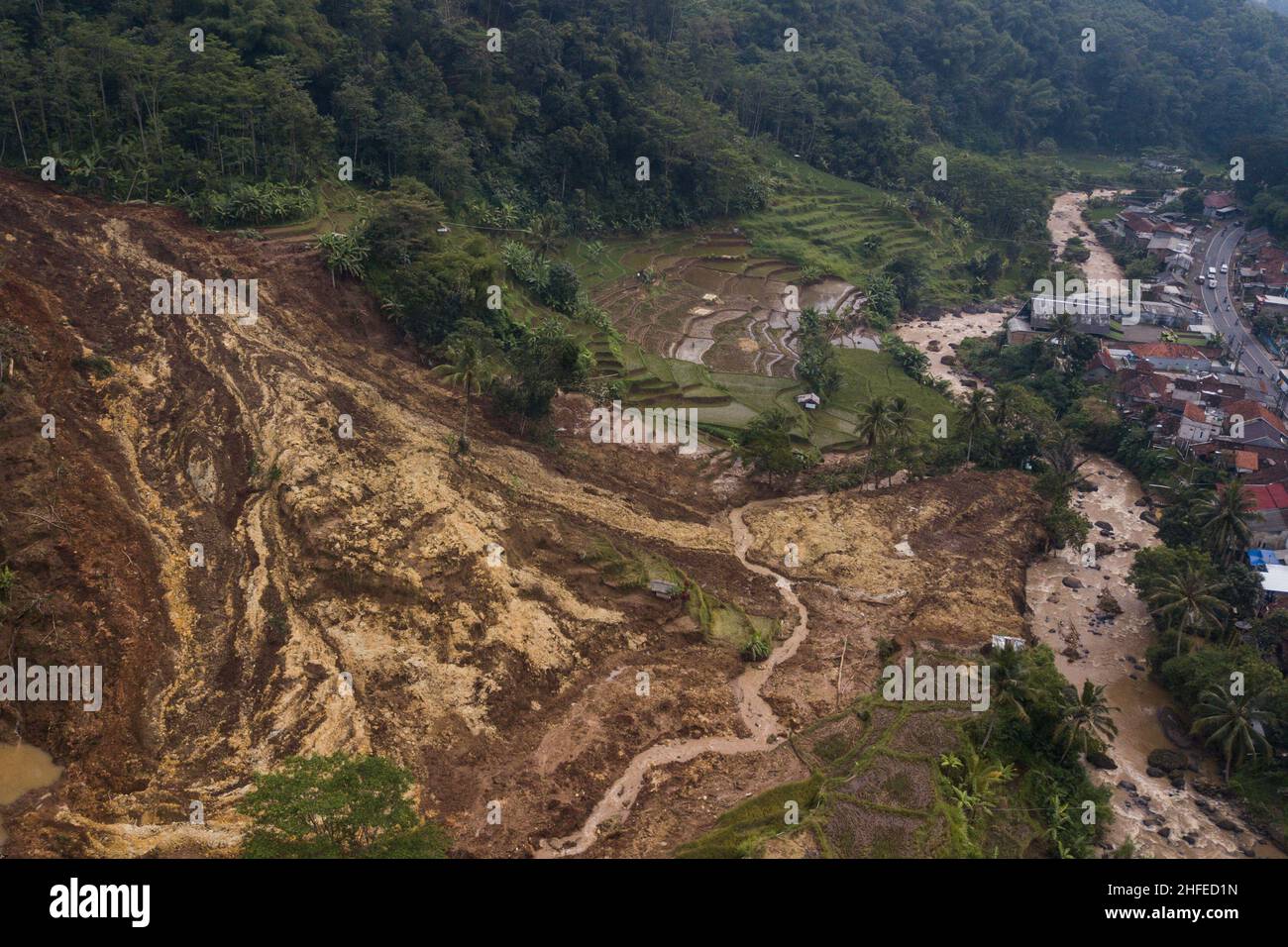 Sumedang, Indonesia. 16th Jan, 2022. (Editors note image taken by a ...